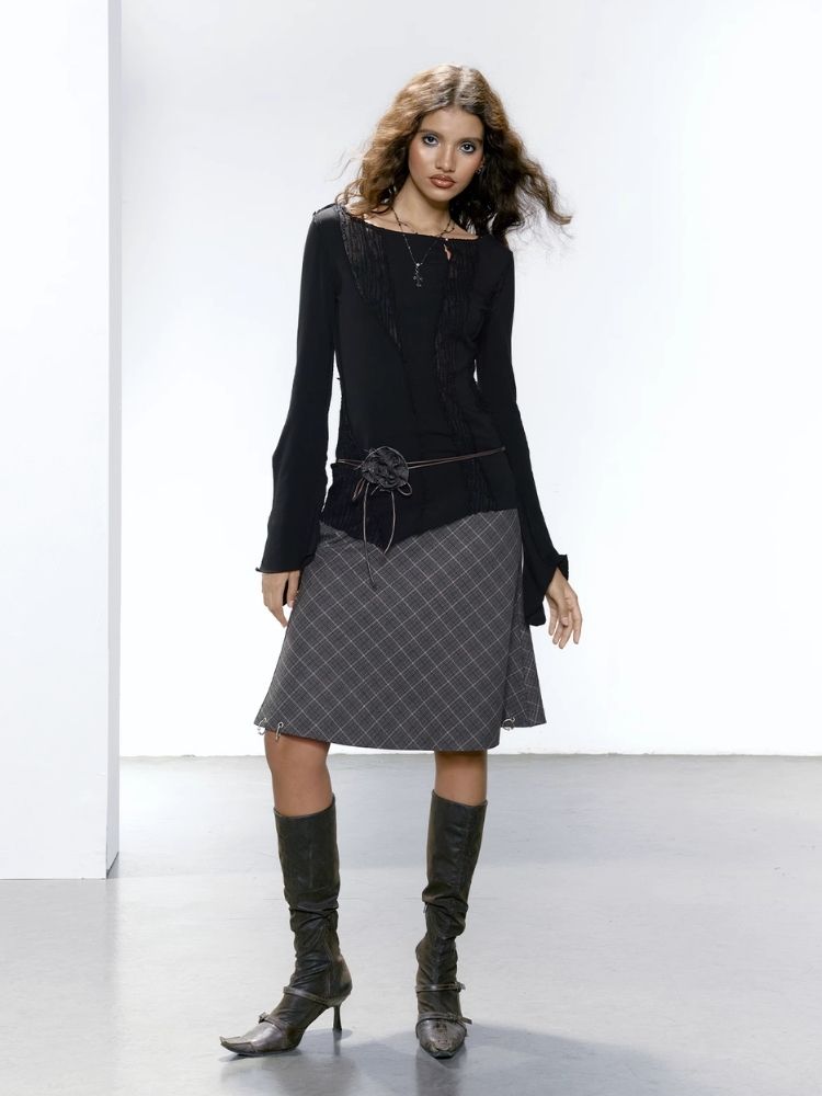 Micro Fishtail Suit Skirt – BellaModa