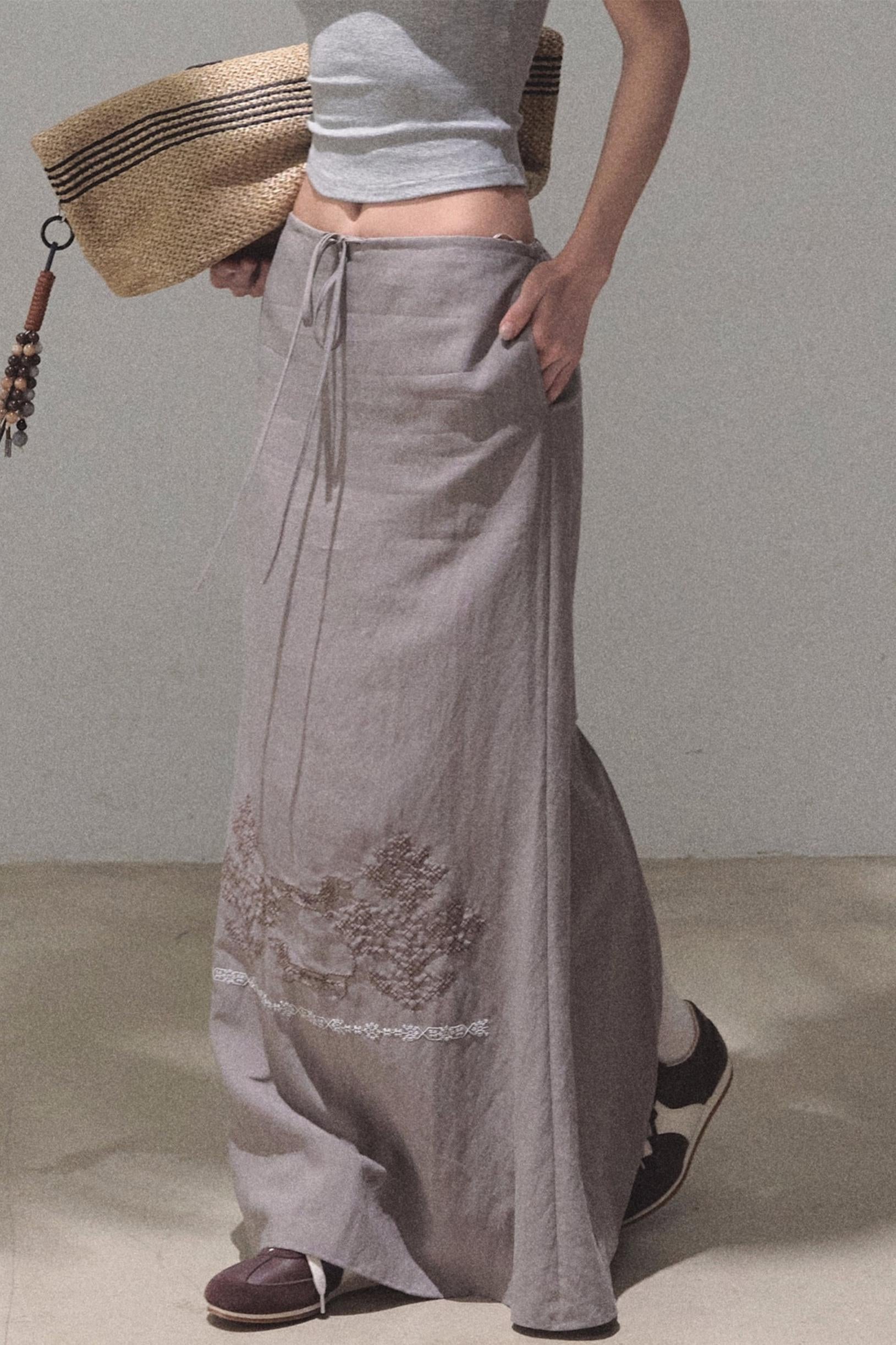 Lyocell Linen Skirt – BellaModa