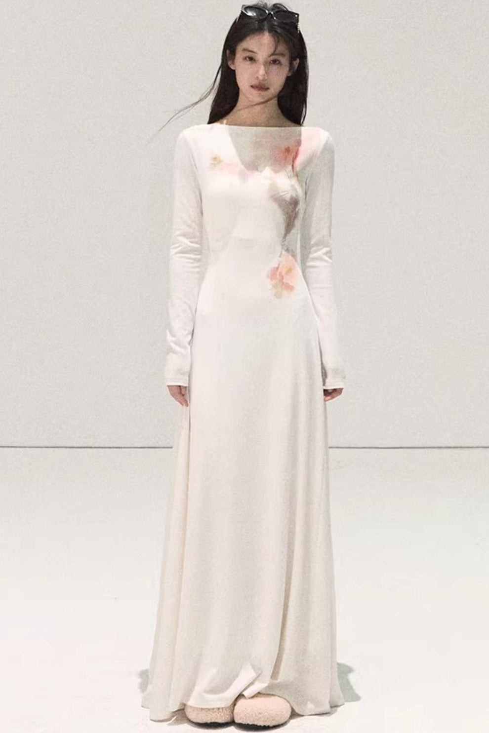 Clear Ripples Asymmetrical Knit Dress – BellaModa