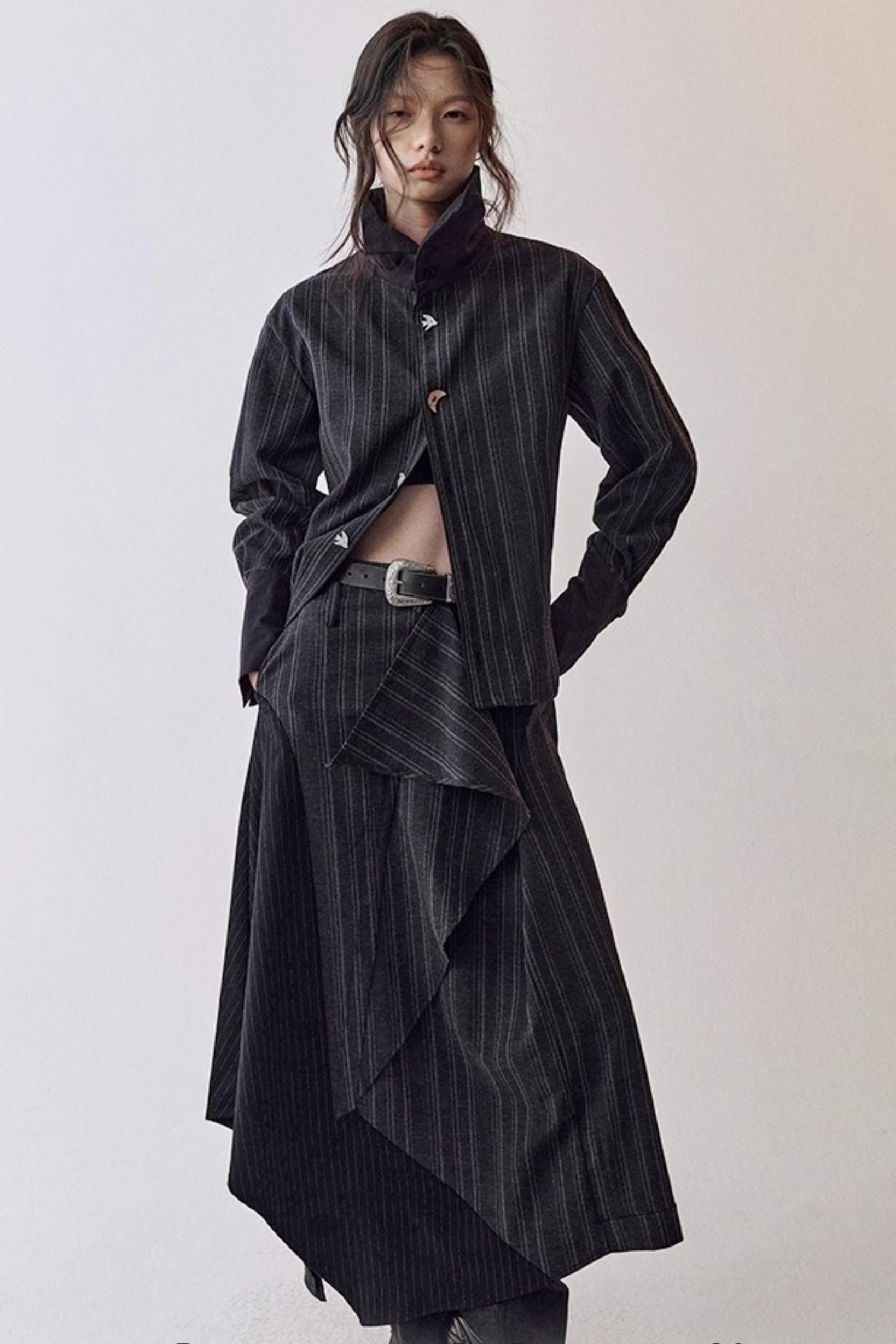 Deconstructed Skirt With Shirt Set-Up – BellaModa