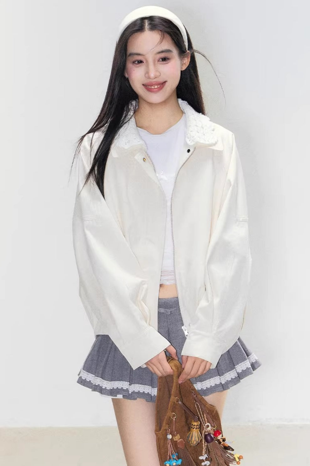 Deep Forest Deer Leather Jacket – BellaModa