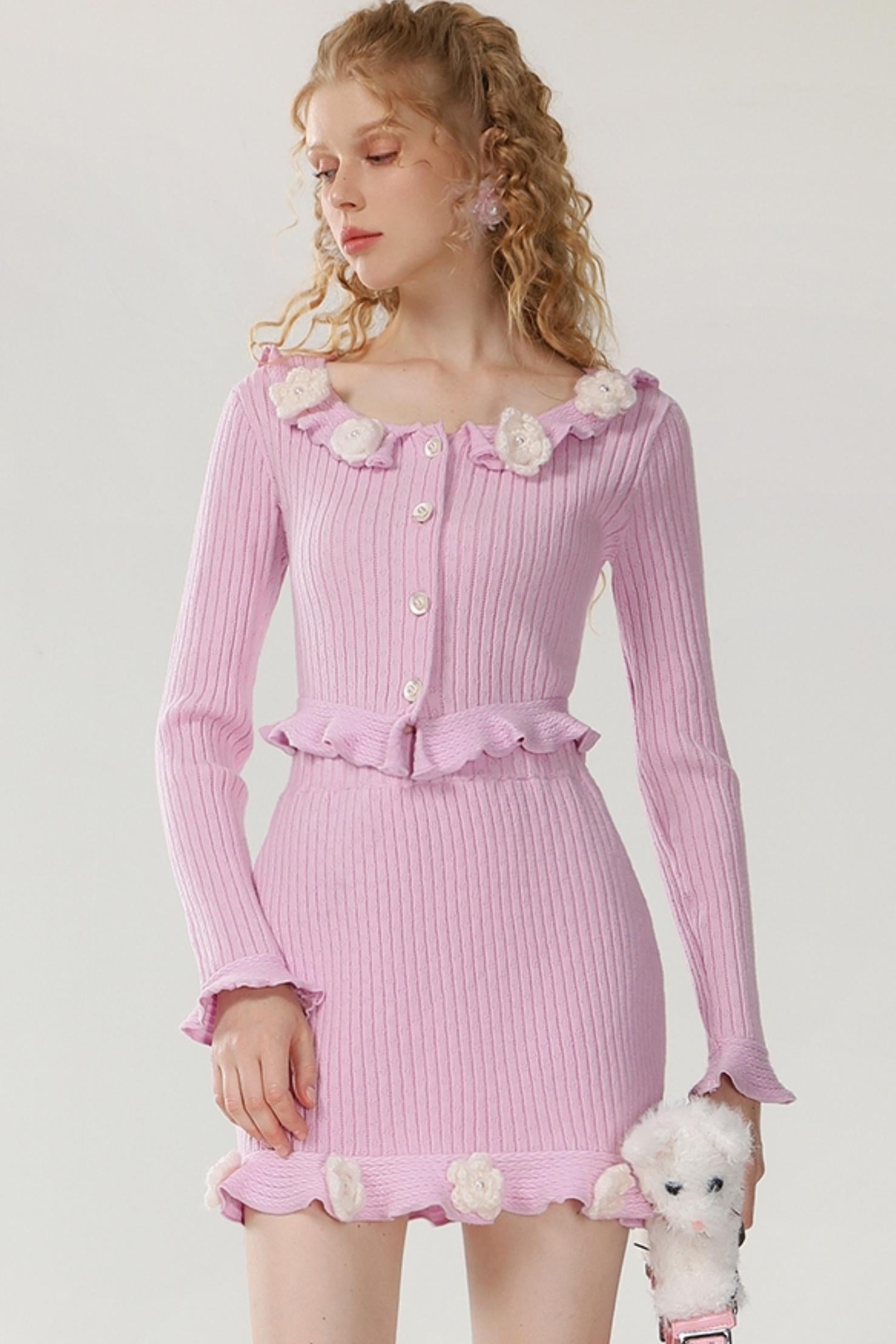 Two-Piece Floral Suit Set-Up – BellaModa