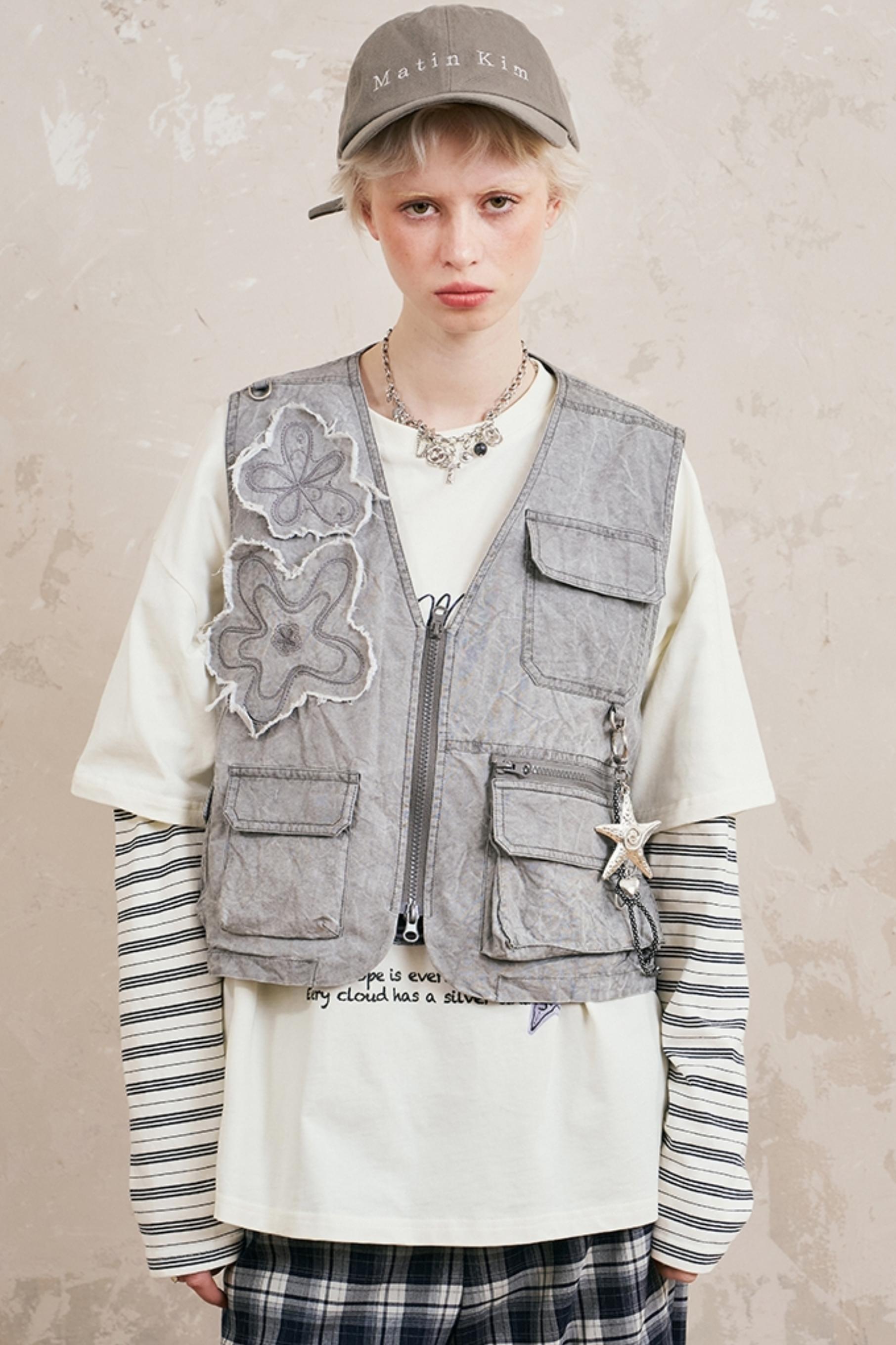 Vintage Floral Work Jacket – BellaModa