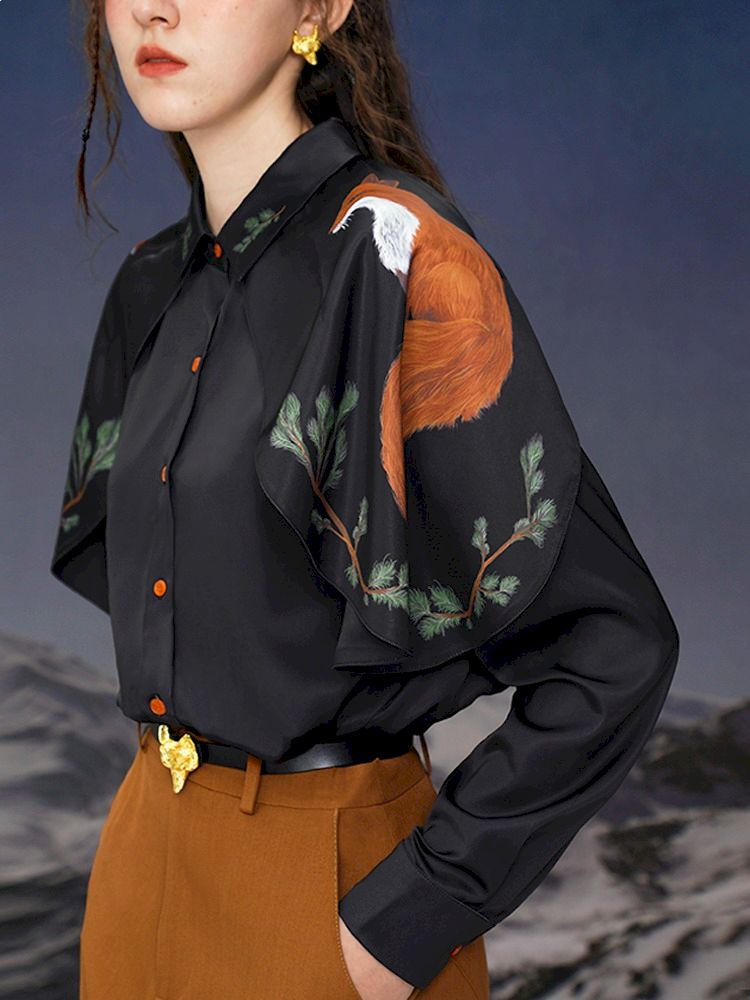 Niche Vintage Loose Detachable Cape Shawl – BellaModa