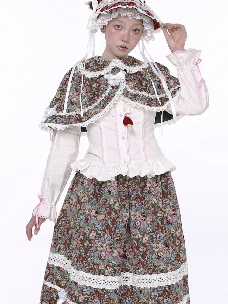 Lolita Cute Tunic Top Shawl – BellaModa