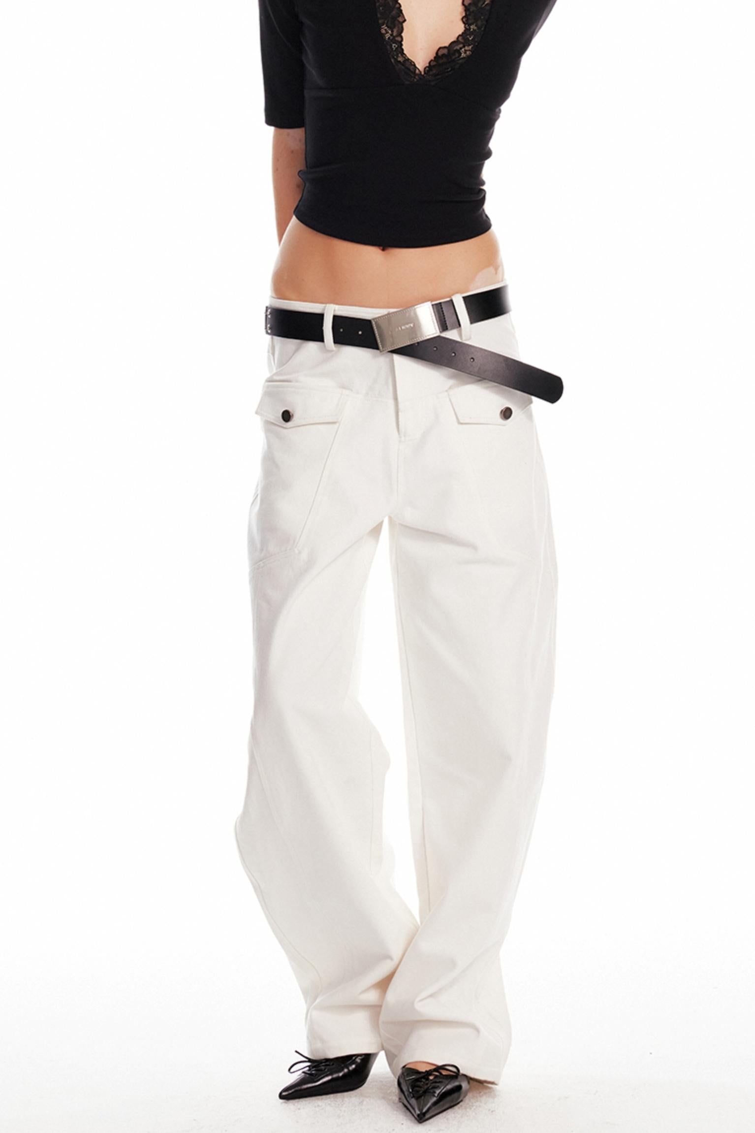 White Machete Jeans – BellaModa