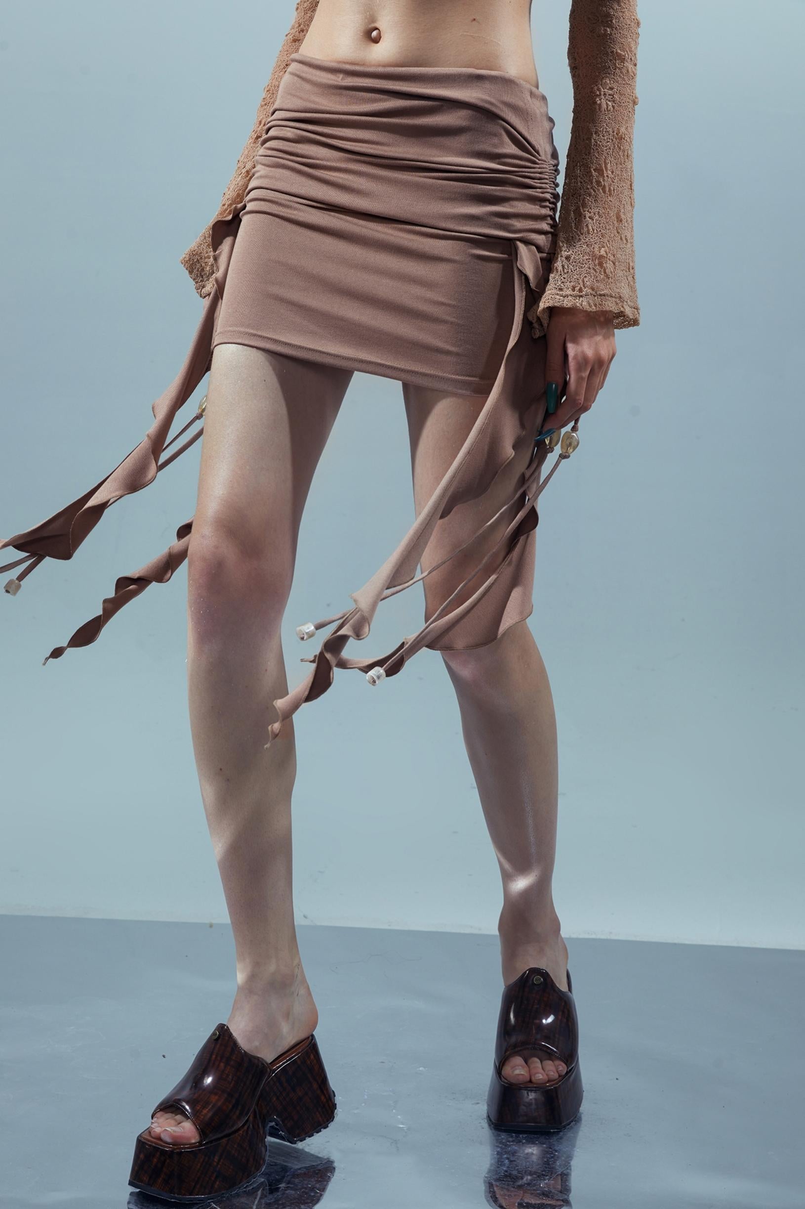 Wave Halter Skirt – BellaModa